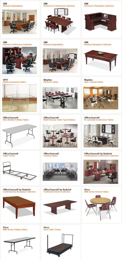Viewing All Office Tables | Call for Details - Max's Business Furniture ...